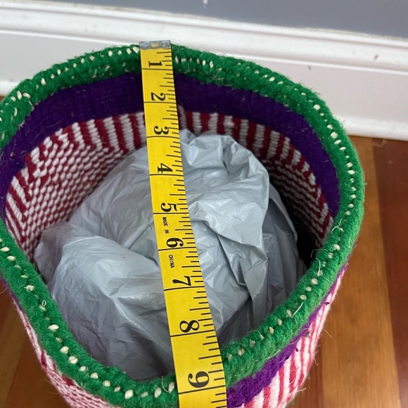 Hand Crafted | Storage & Organization | Recycled Wool And Sisal Baskets ...